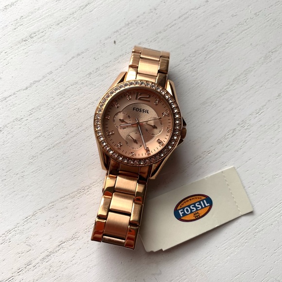 Fossil | Accessories | Fossil Rose Gold Watch | Poshmark